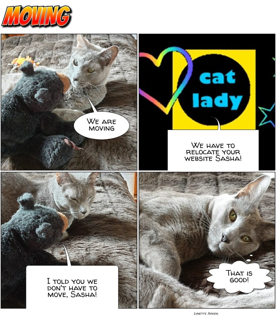 Diamond Cat by Sasha – Thoughts of a Russian Blue Cat